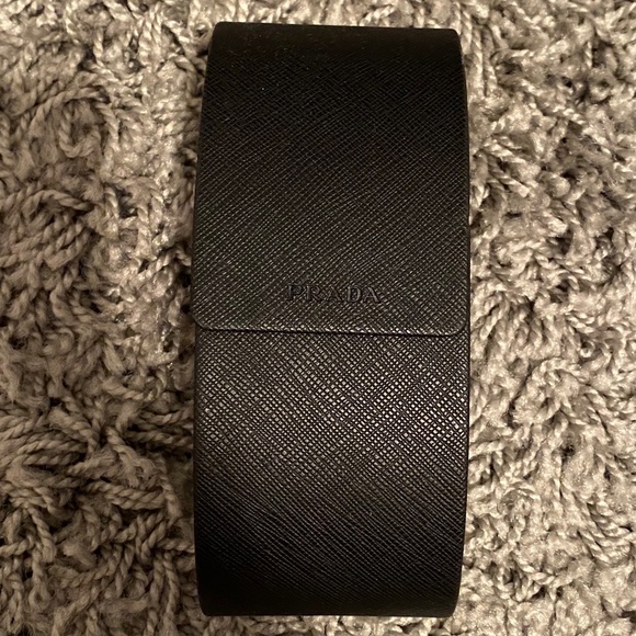 Prada | Accessories | Prada Authentic Hard Eyeglass Case | Poshmark